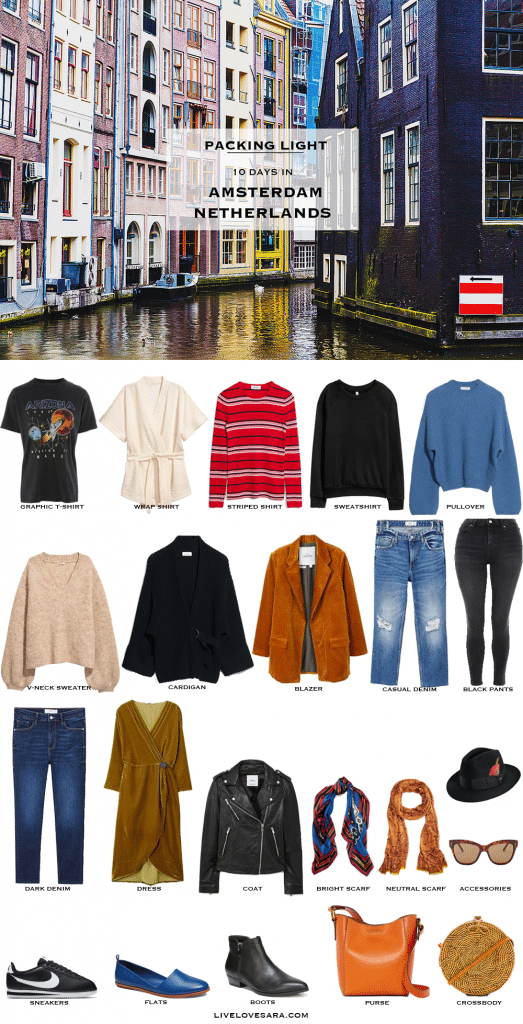 What To Pack For Amsterdam Packing Light Livelovesara