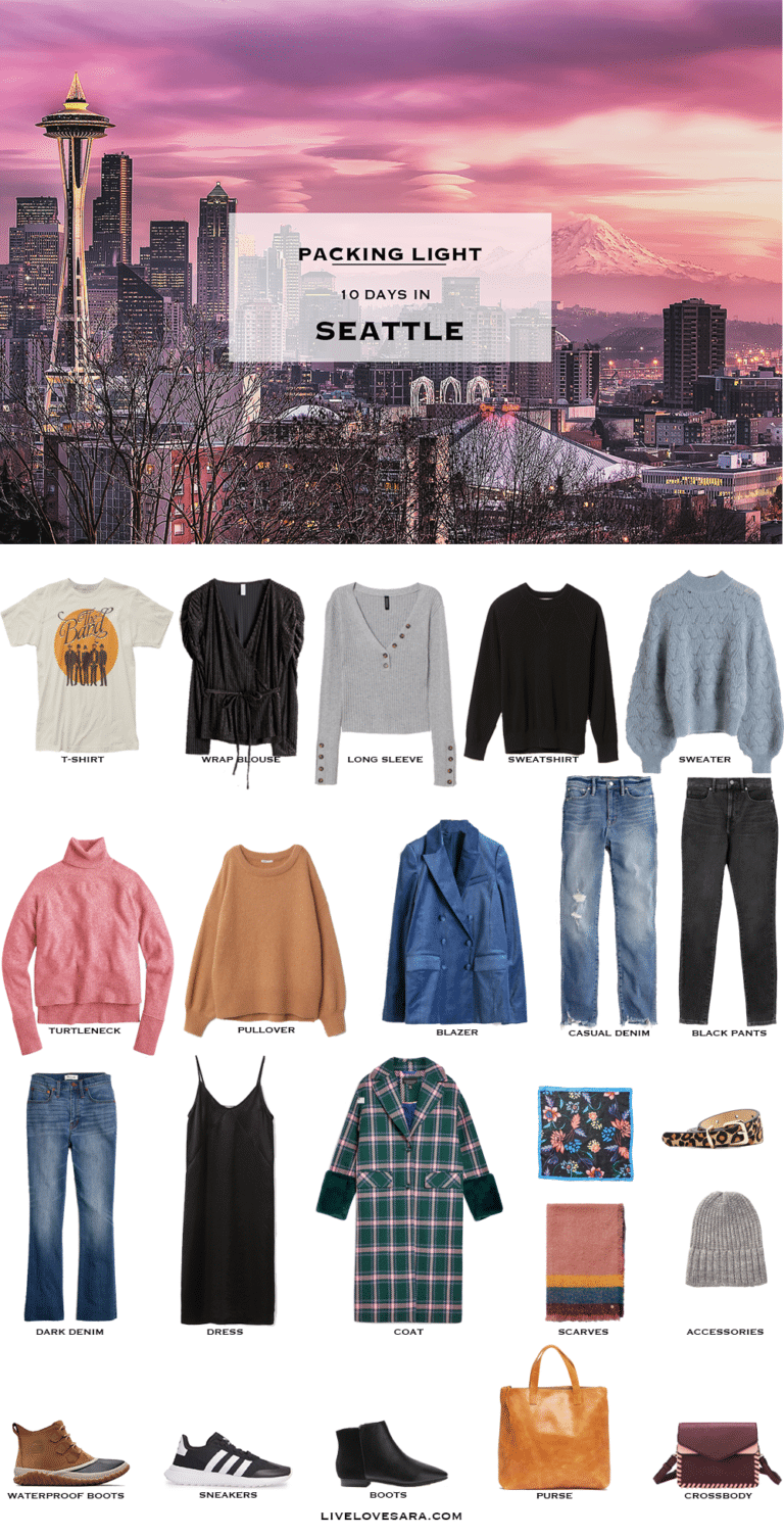 What to Pack for Seattle in Winter - livelovesara