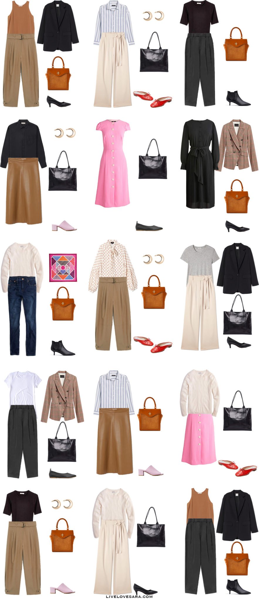 How to Build a Summer Work Capsule Wardrobe - livelovesara