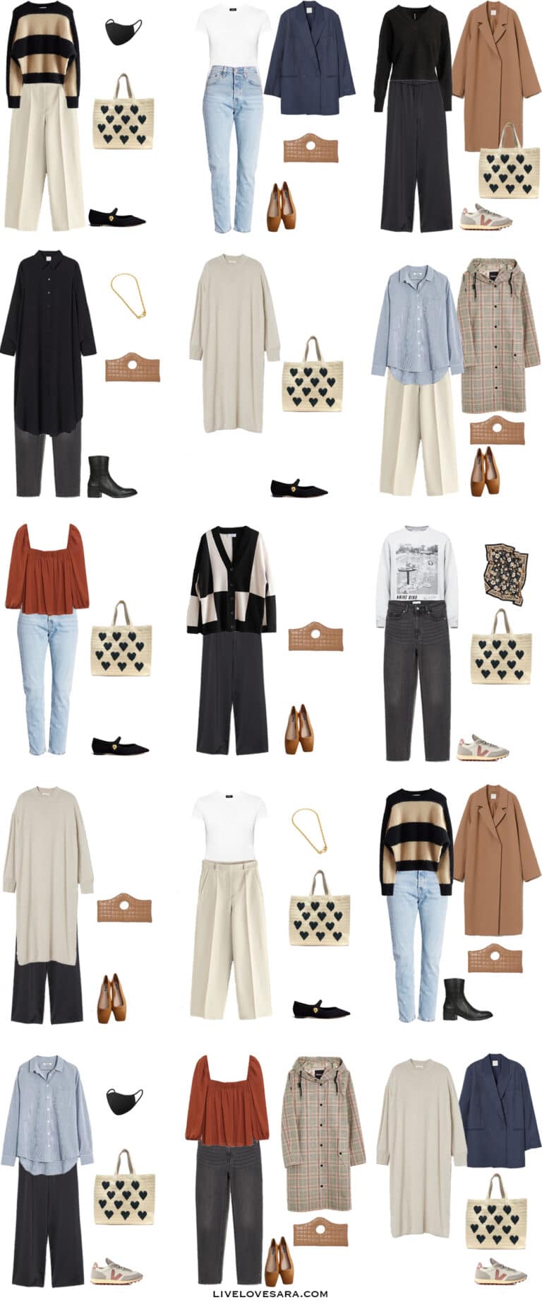How to Build a Neutral Spring Capsule Wardrobe - livelovesara