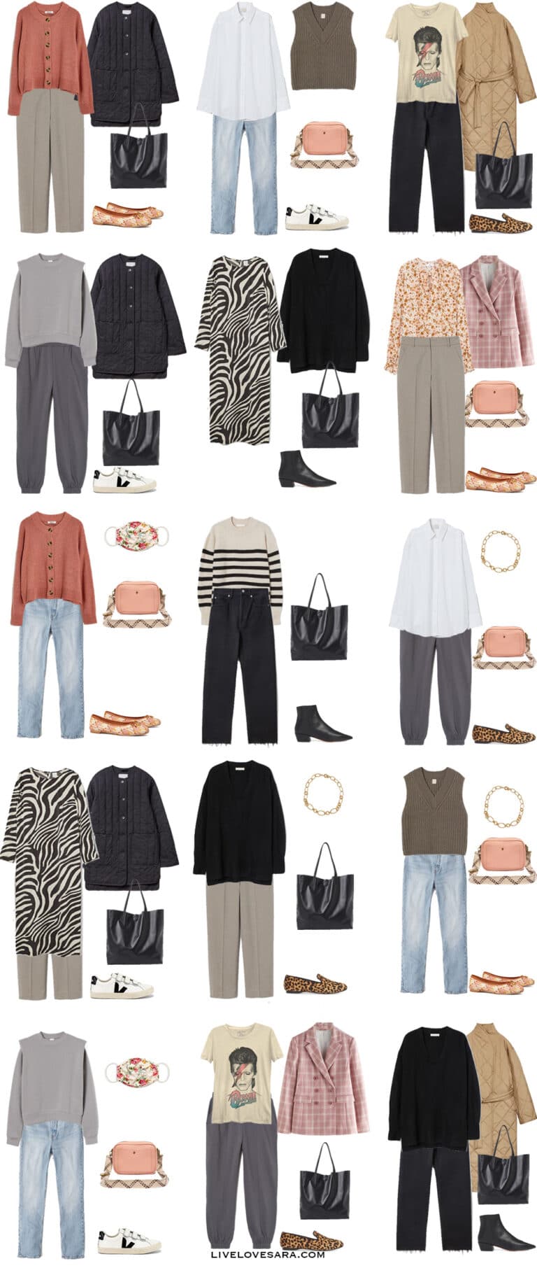 The Ultimate Spring Capsule Wardrobe - livelovesara