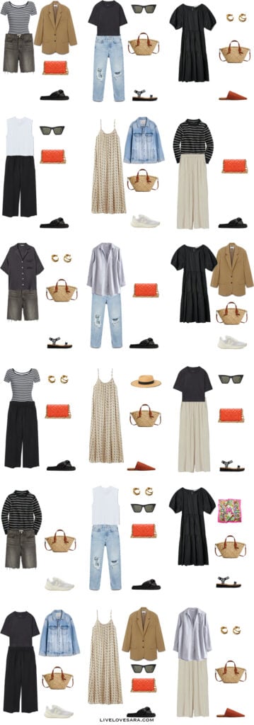 Summer Capsule Wardrobe Essentials - livelovesara