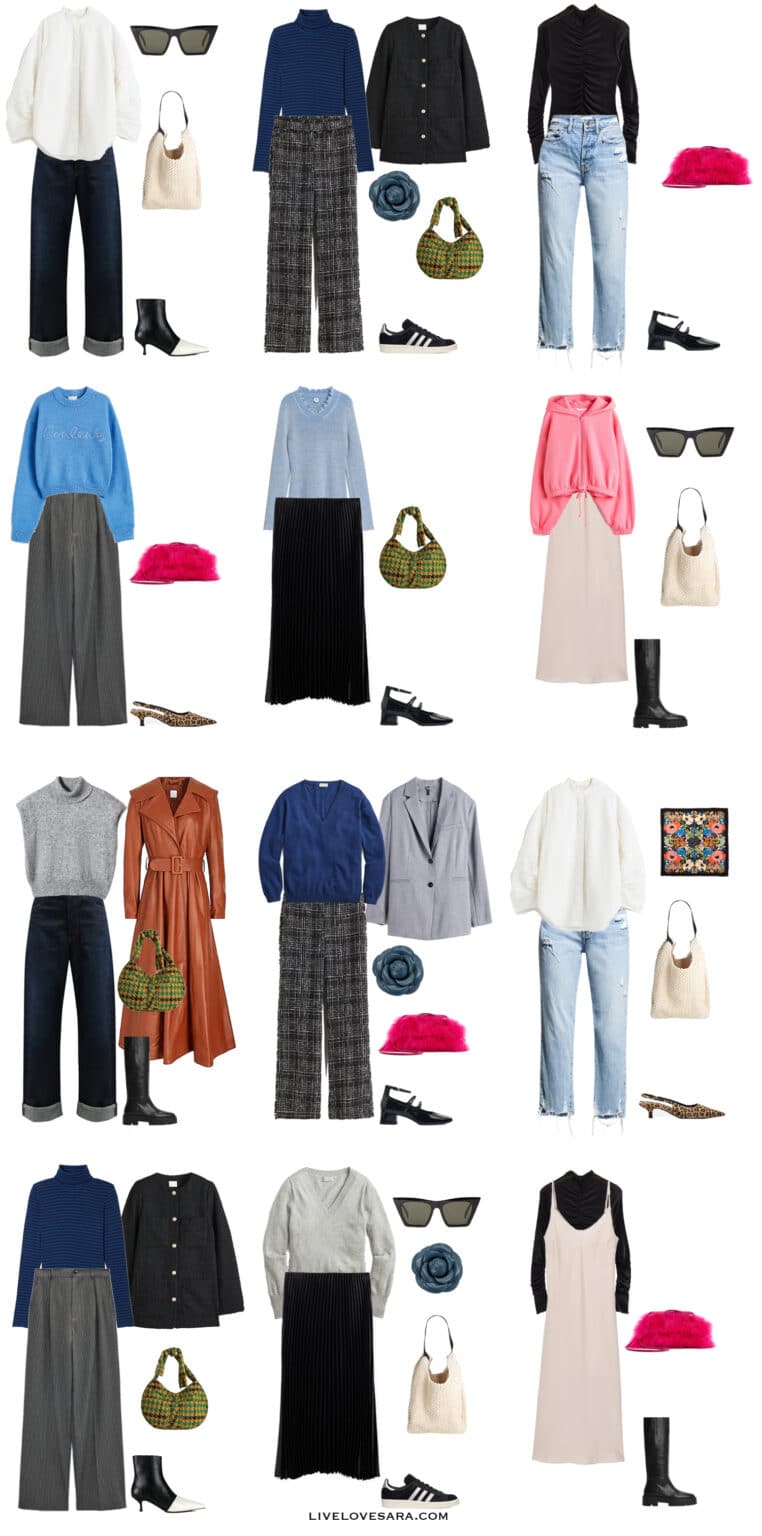 An Edgy Spring Capsule Wardrobe With Style Adjectives - livelovesara