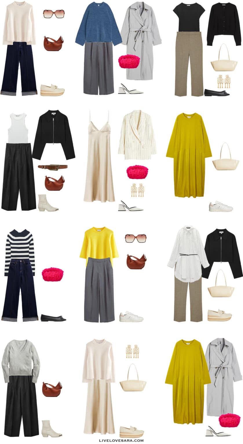 The Effortless Spring Capsule Wardrobe - livelovesara