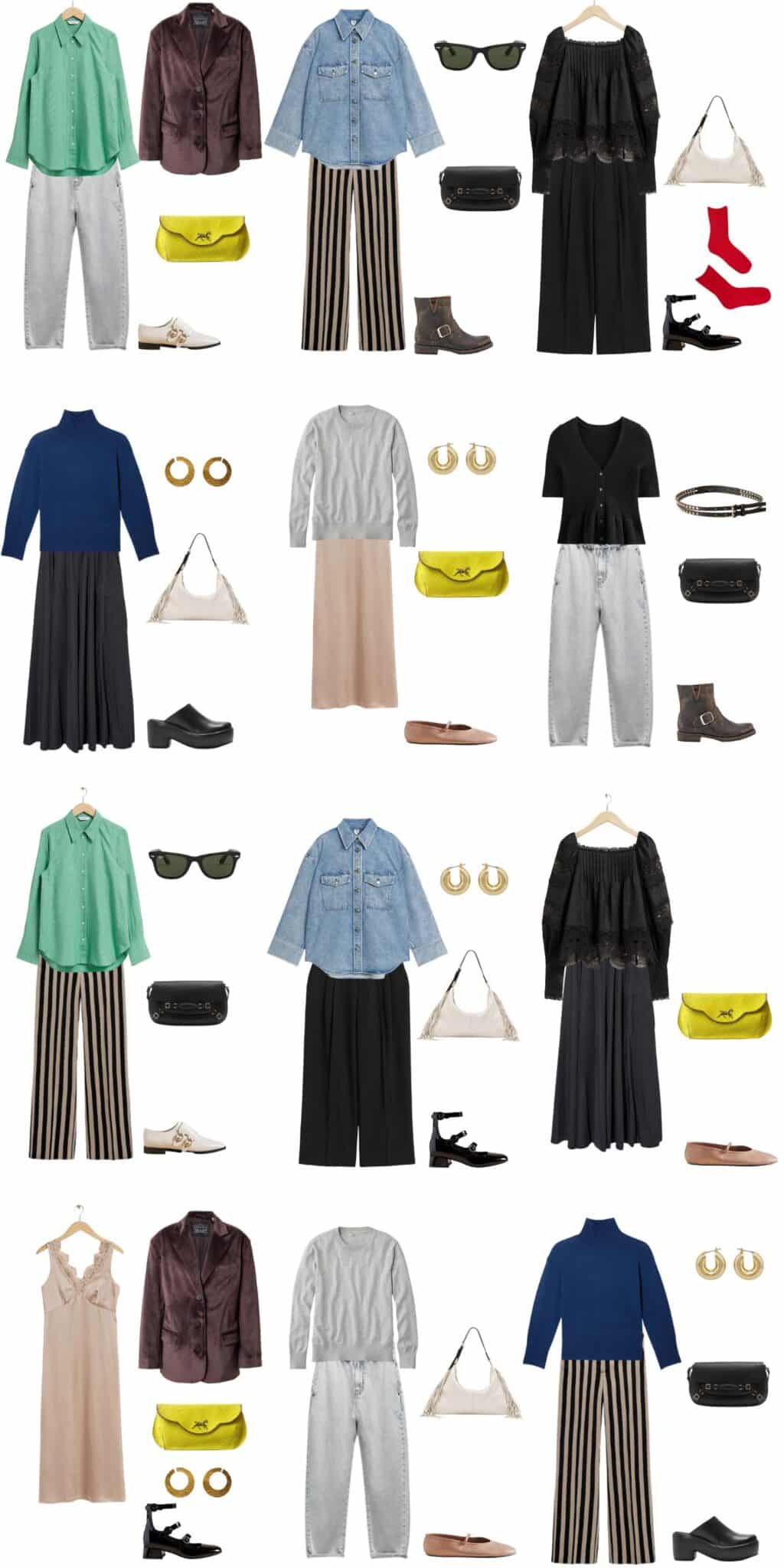 A 12 Piece Rock Inspired Fall Capsule Wardrobe - livelovesara
