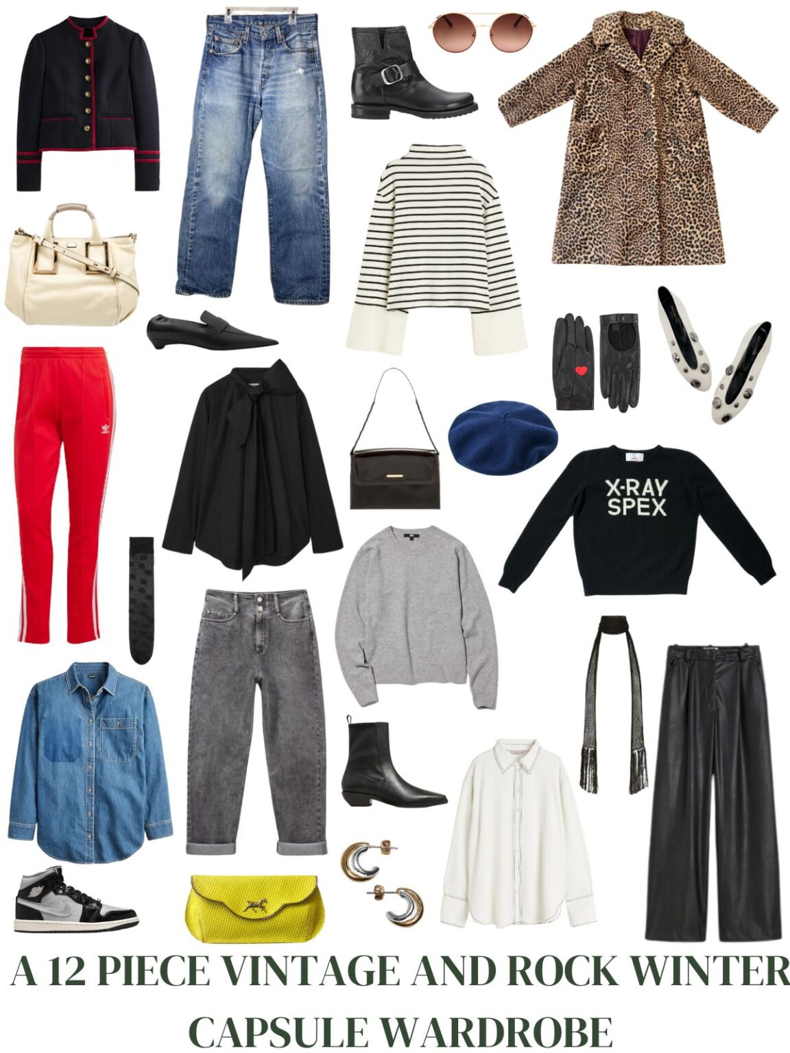A 12 Piece Vintage and Rock Winter Capsule Wardrobe - livelovesara