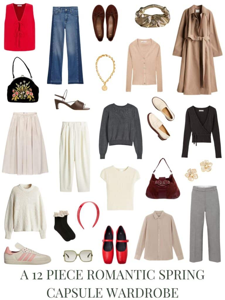 A 12 Piece Romantic Spring Capsule Wardrobe - livelovesara