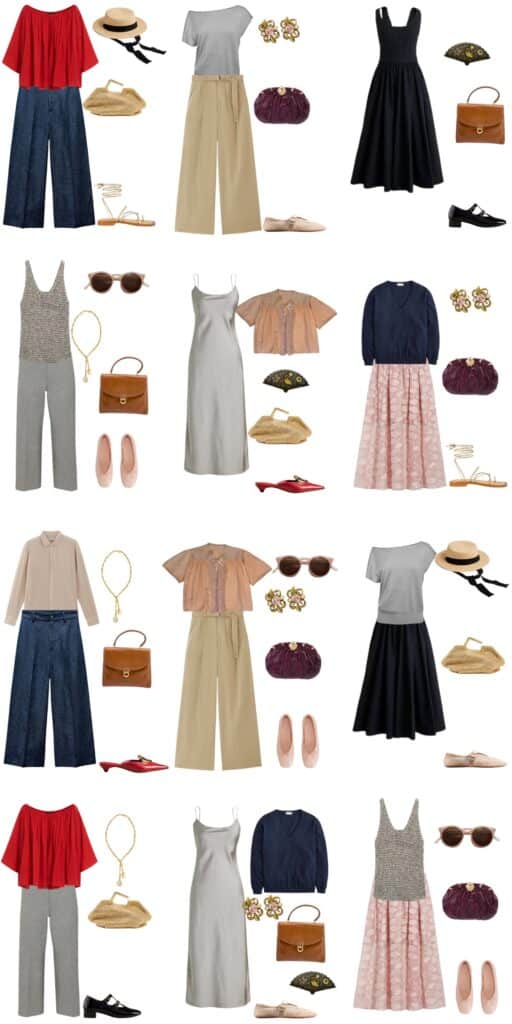 A 12 Piece Romantic Summer Capsule Wardrobe 2024 - livelovesara