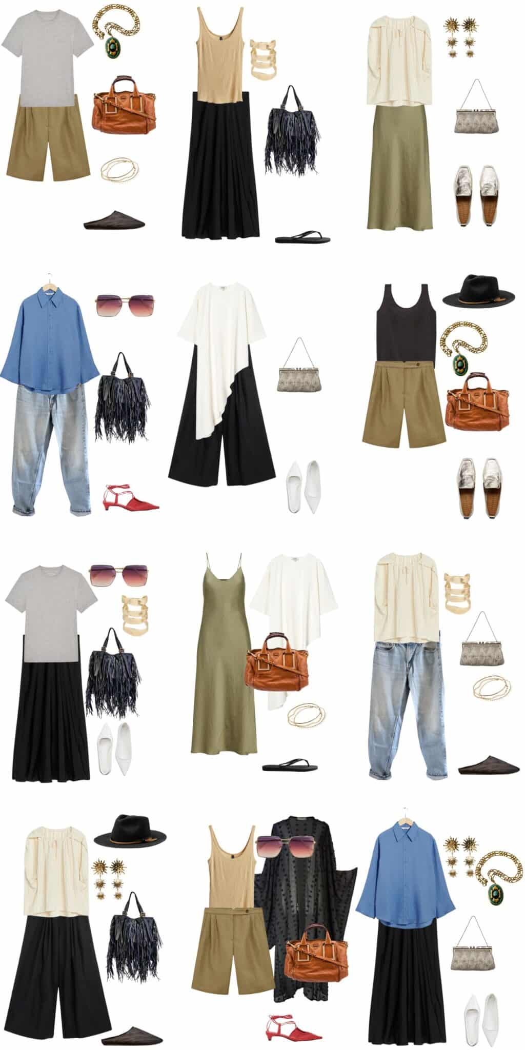 A 12 Piece Boho Chic Summer Capsule Wardrobe - livelovesara