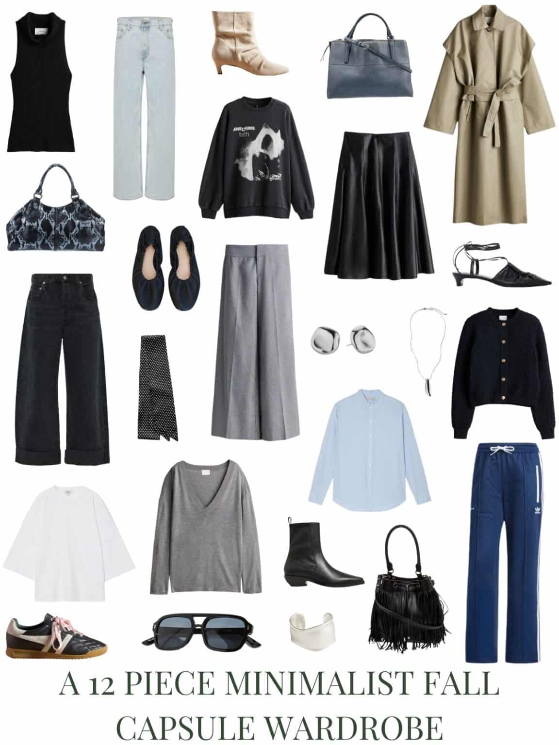 A 12 Piece Minimalist Fall Capsule Wardrobe - livelovesara