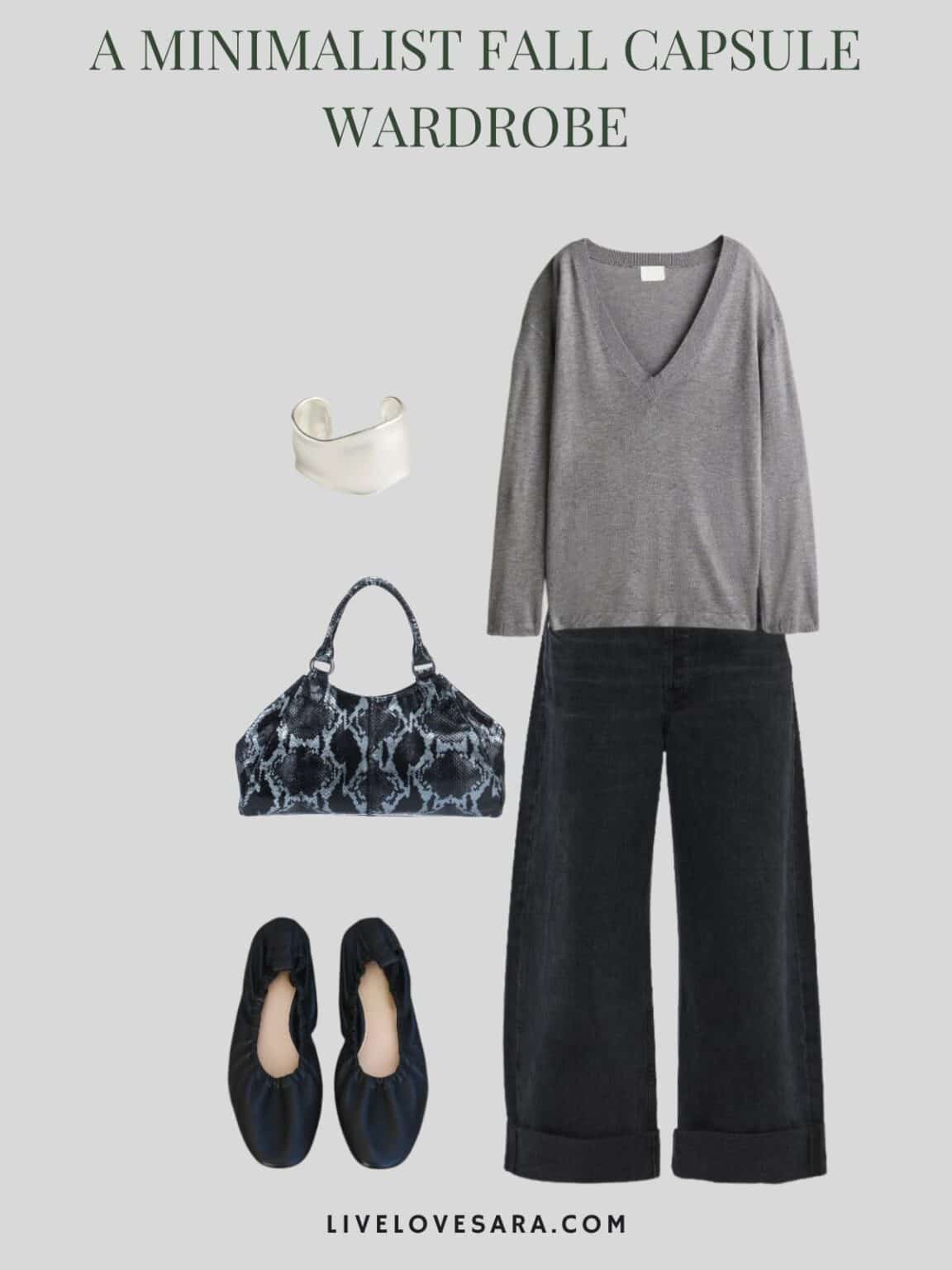 A 12 Piece Minimalist Fall Capsule Wardrobe - livelovesara