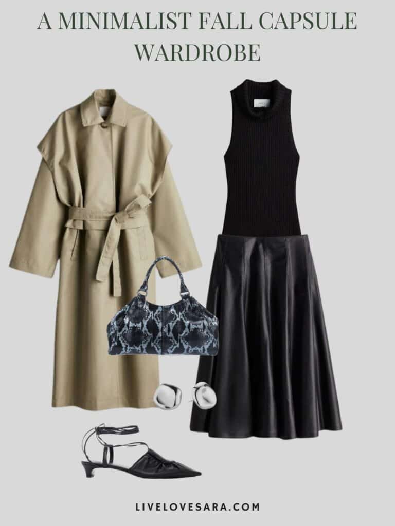 A 12 Piece Minimalist Fall Capsule Wardrobe - livelovesara