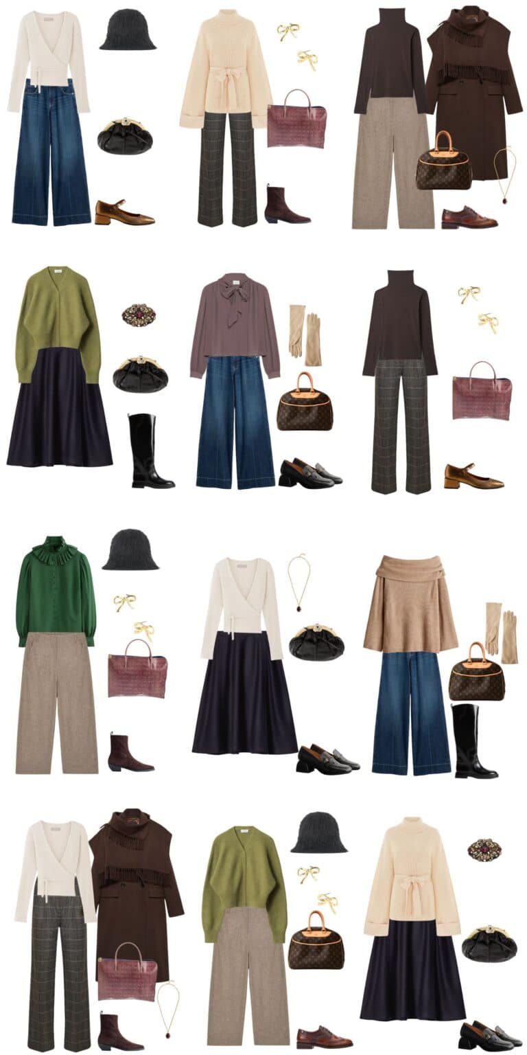 A 12 Piece Romantic Winter Capsule Wardrobe - livelovesara