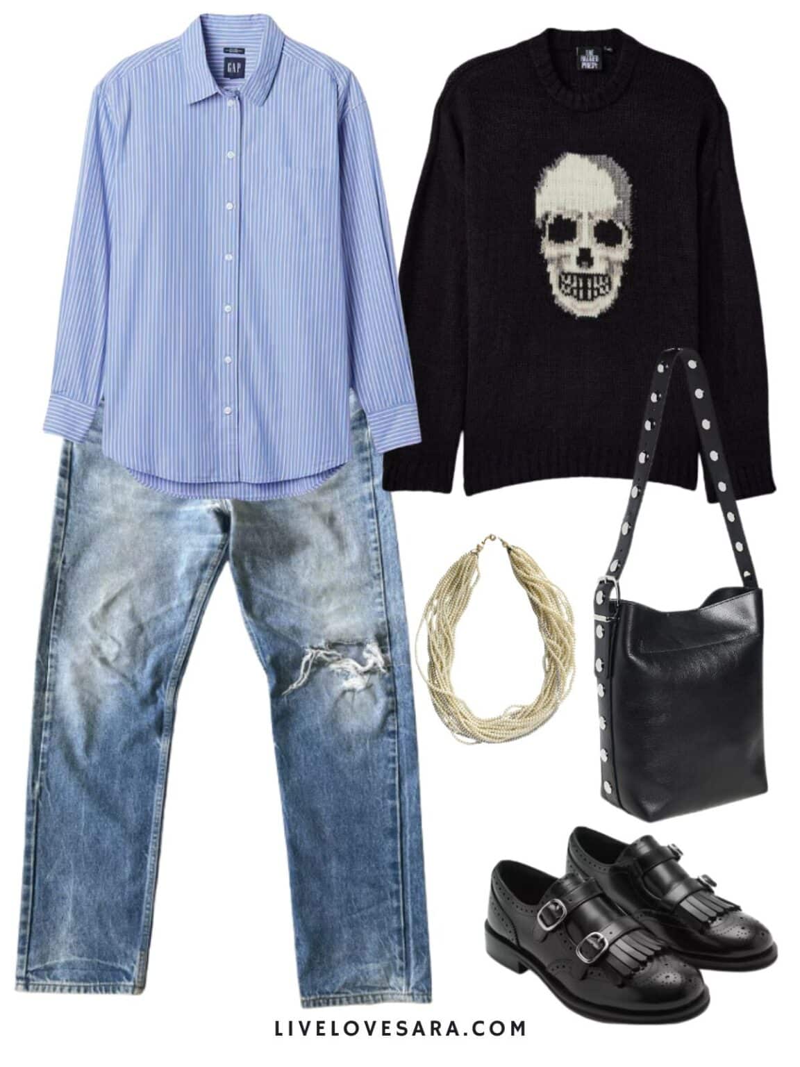 A Preppy Rock Winter Capsule Wardrobe - livelovesara