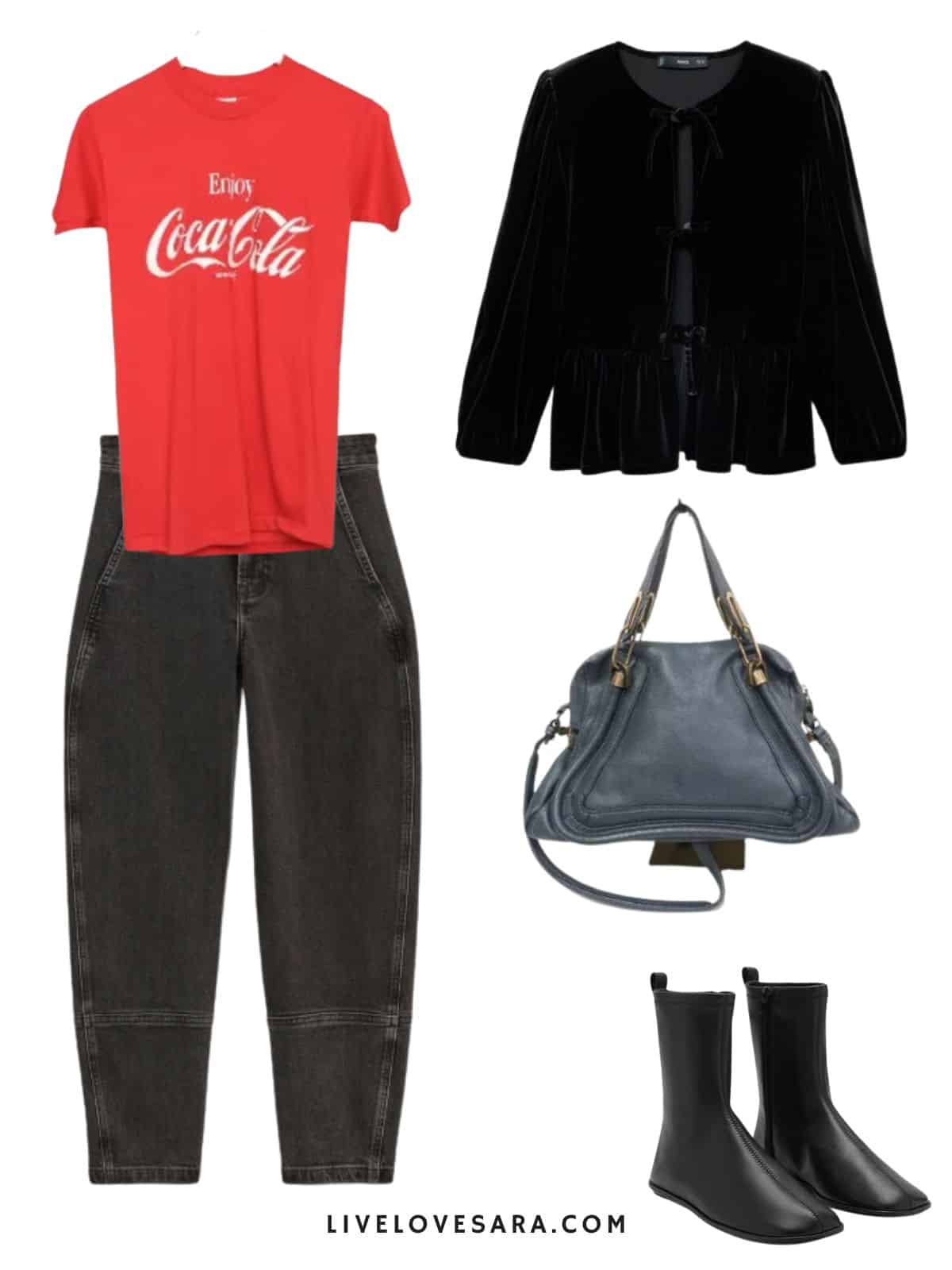 How to Build a Boho Rock Capsule Wardrobe for Winter - livelovesara