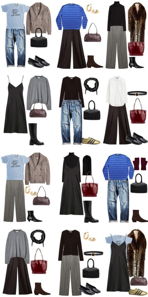 How to Build a Modern 90s Capsule Wardrobe for Winter - livelovesara