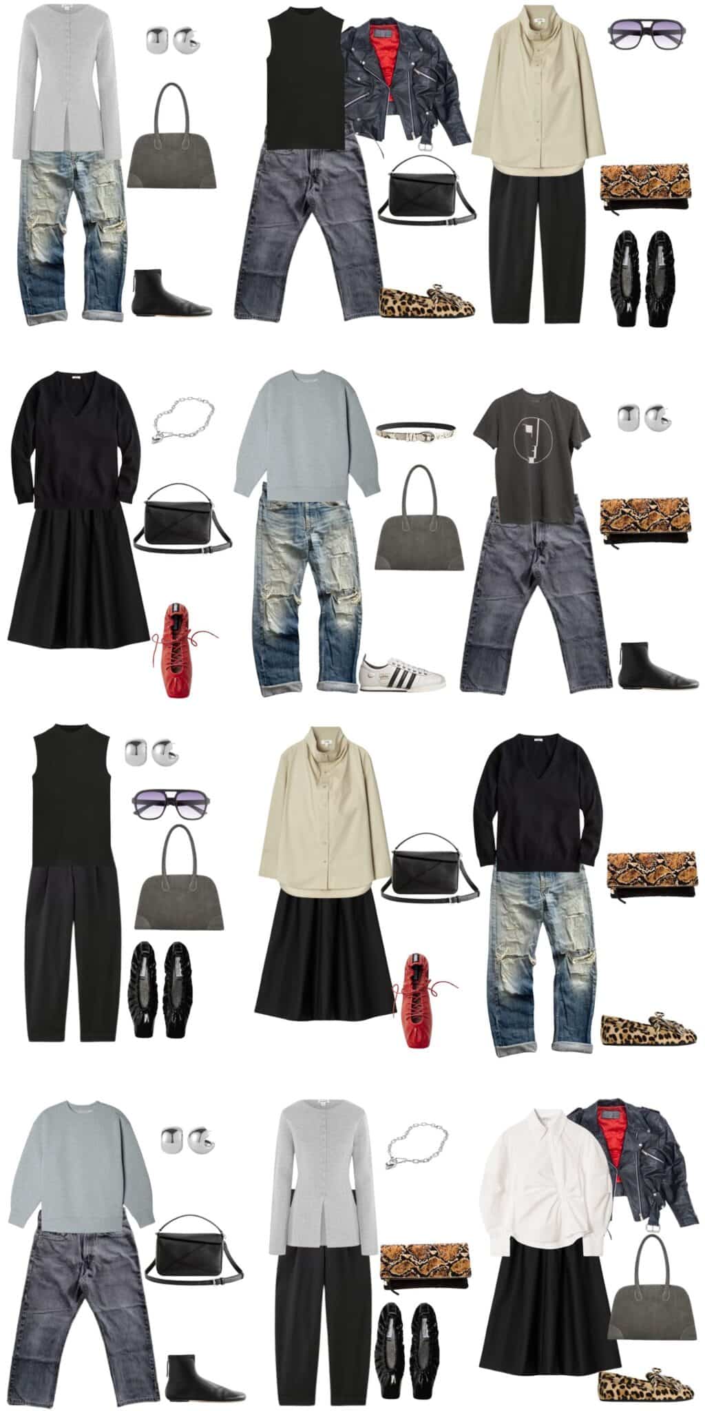 A Rock Style Minimalist Spring Capsule Wardrobe - livelovesara