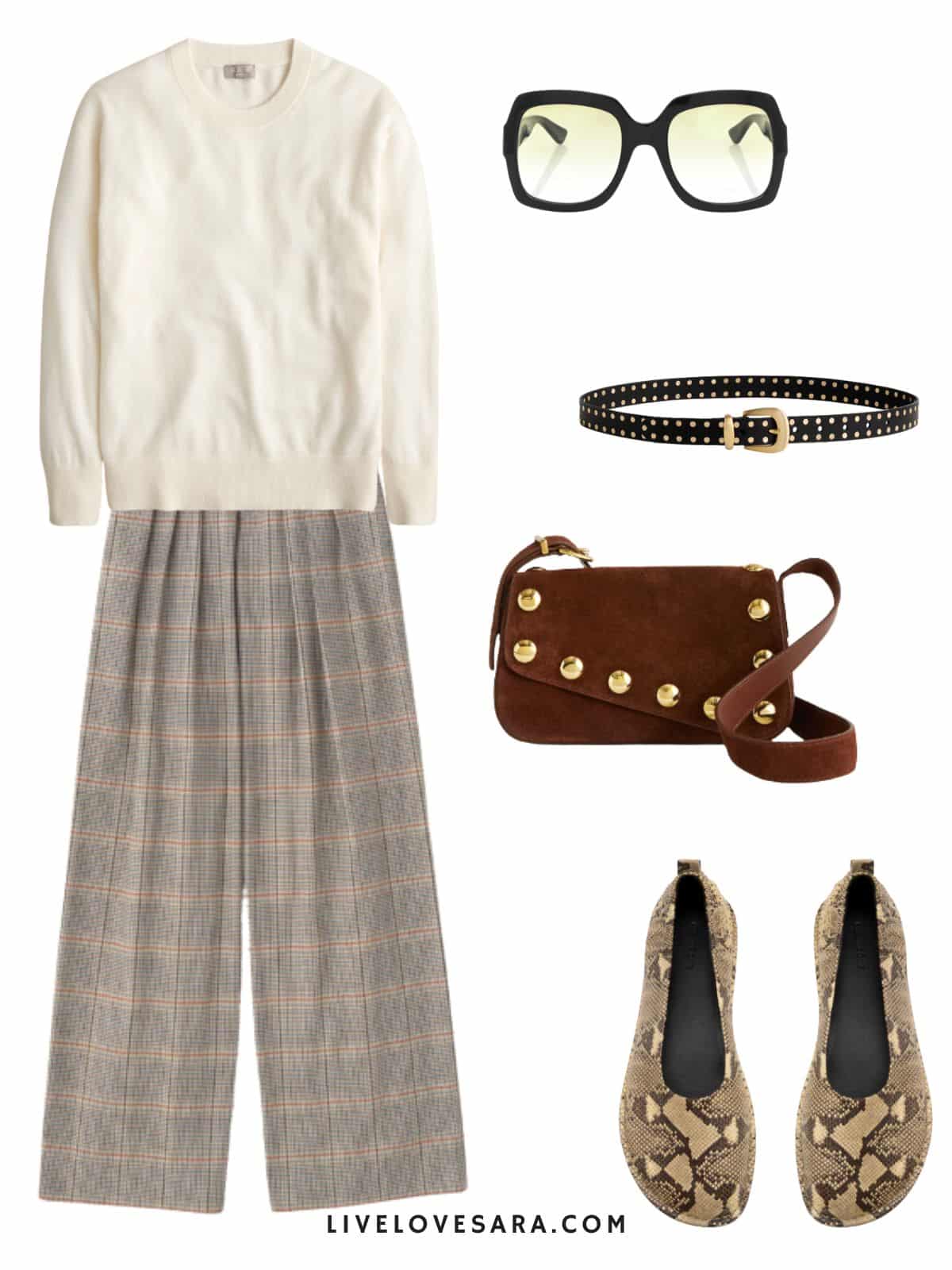 A 70s, Modern, and Edgy Spring Capsule Wardrobe - livelovesara