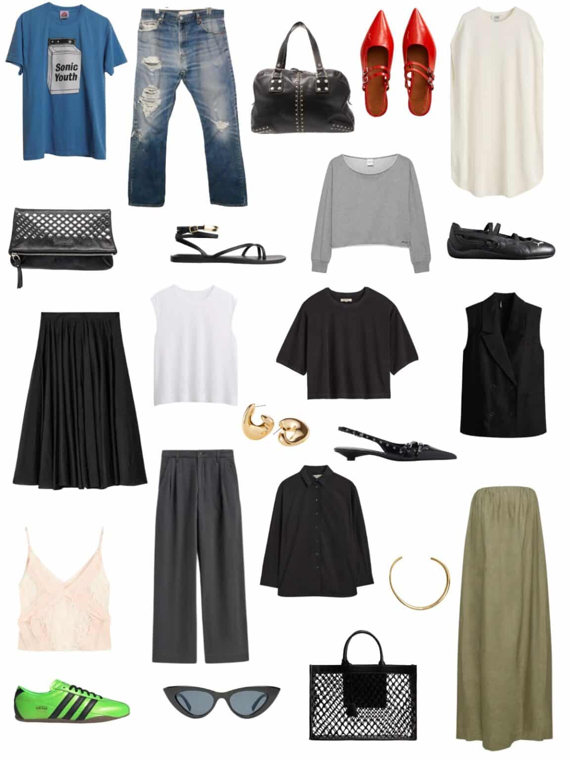 Building a Rock Minimalist Summer Capsule Wardrobe - livelovesara