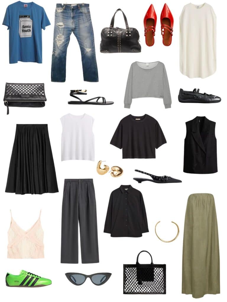 Building a Rock Minimalist Summer Capsule Wardrobe - livelovesara