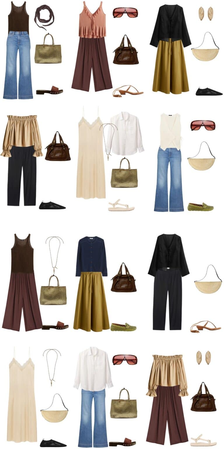 How to Build a Minimalist Boho Capsule Wardrobe for Summer - livelovesara