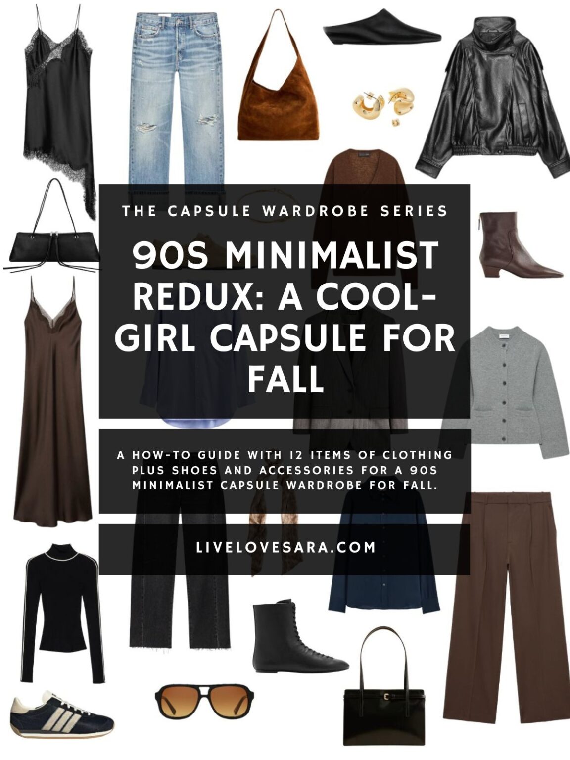 90s Minimalist Redux: A Cool-Girl Capsule for Fall - livelovesara