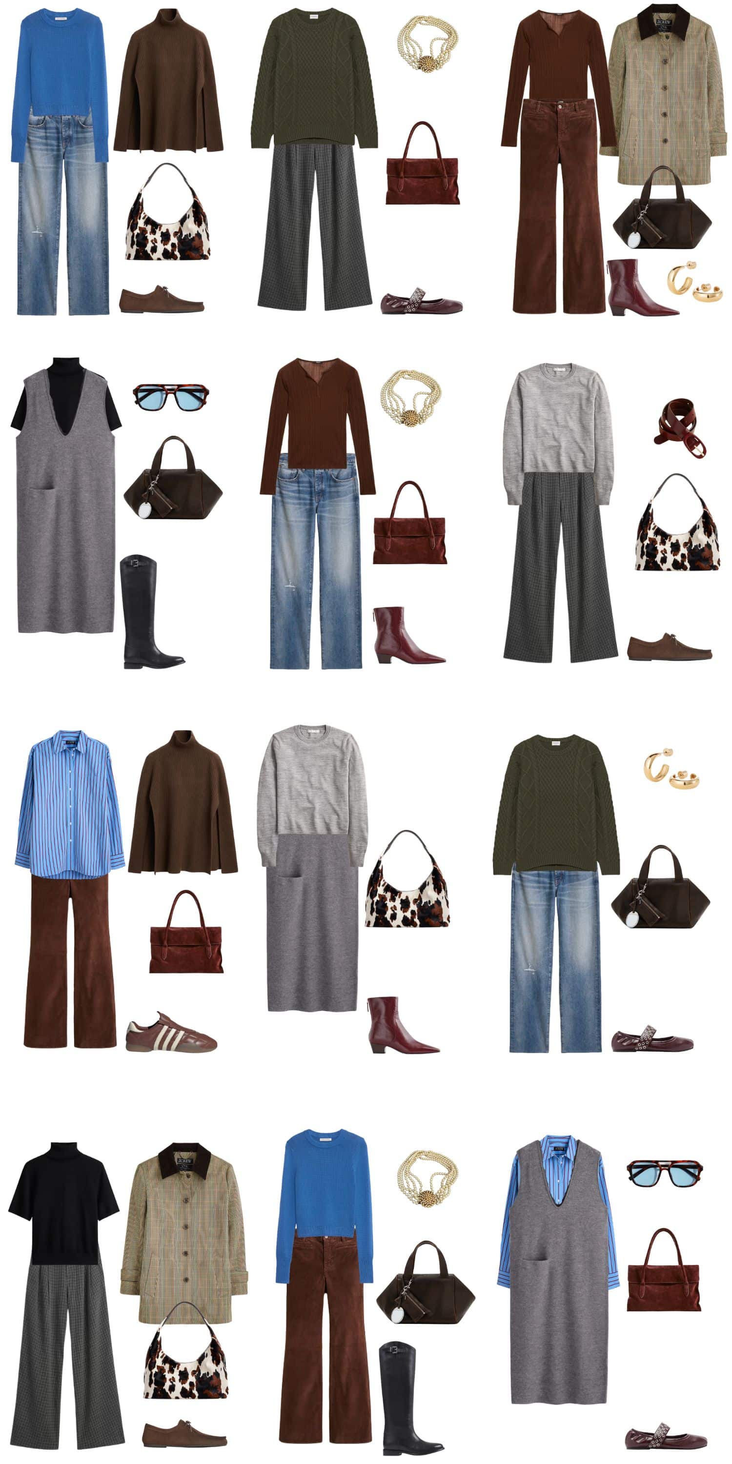 Preppy Minimalist Fall Capsule Wardrobe: Fall Layers with a Polished ...