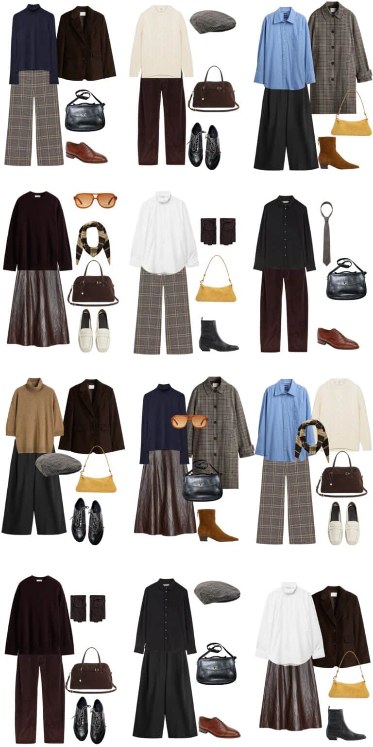 Dark Academia Fall Capsule Wardrobe: A Guide to Scholarly Autumn Style ...