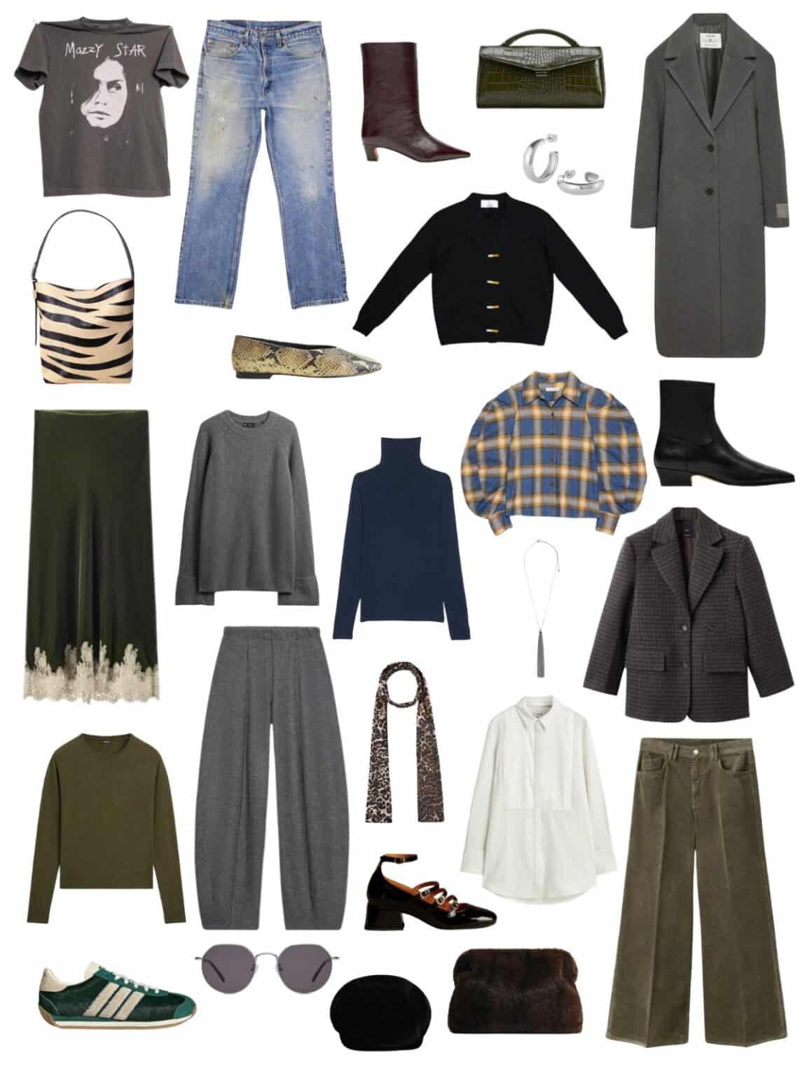 The Soft Grunge Revival: A Winter Capsule Wardrobe - livelovesara