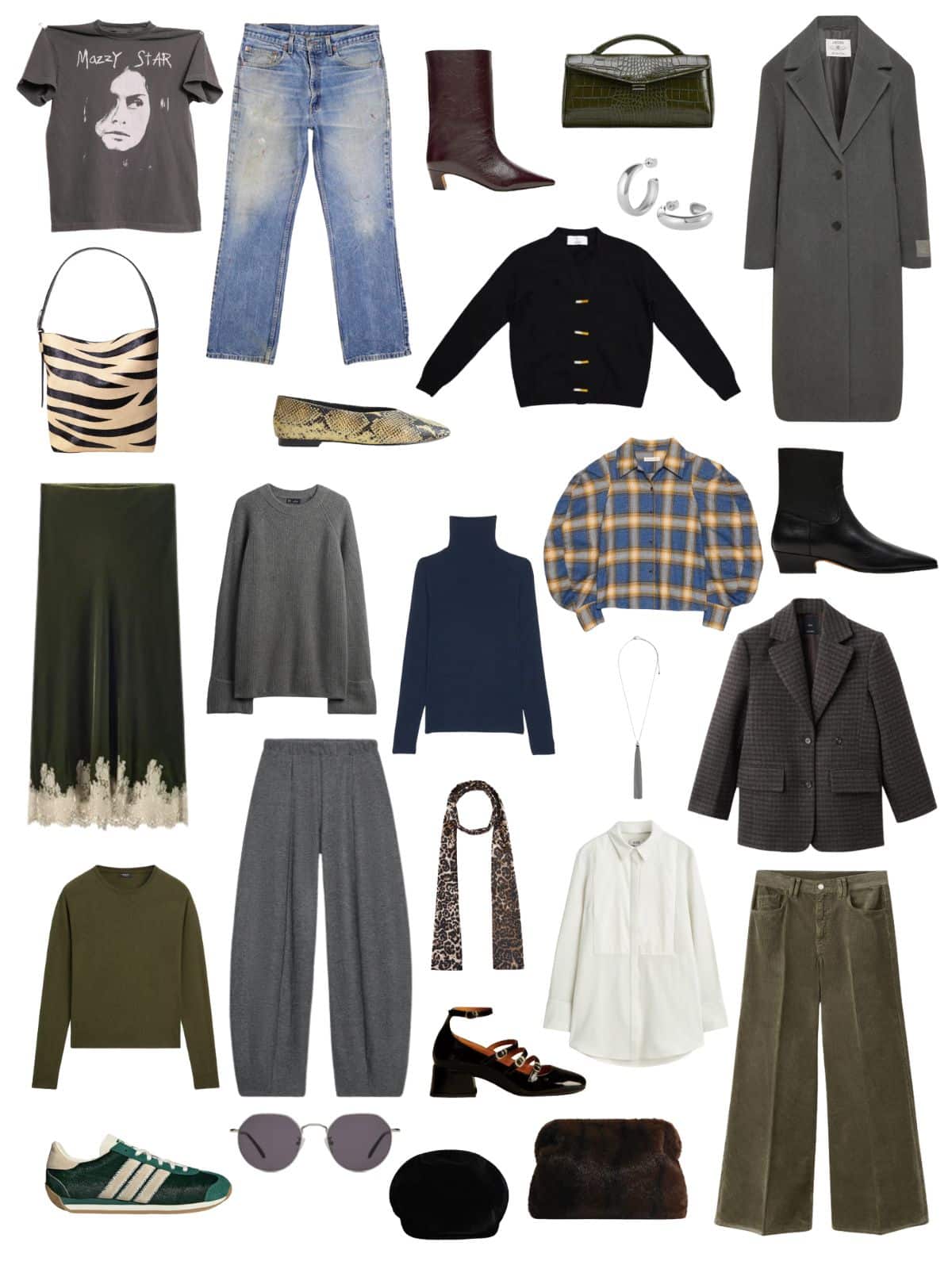The Soft Grunge Revival: A Winter Capsule Wardrobe - livelovesara