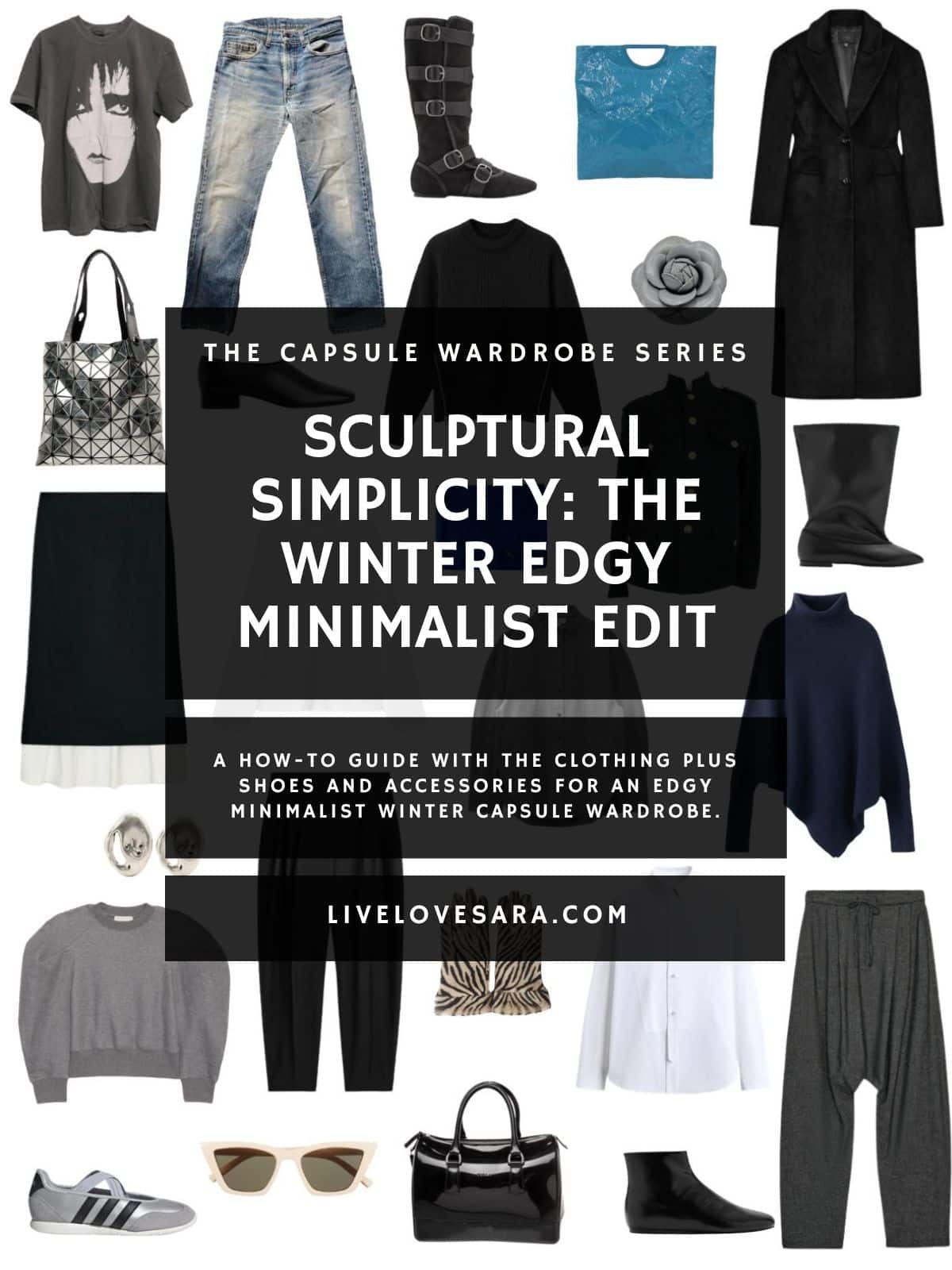 Sculptural Simplicity: The Winter Edgy Minimalist Edit - livelovesara